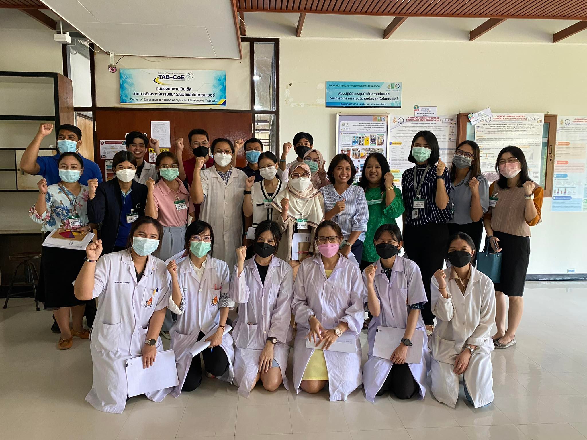 Assoc. Prof. Dr. Chongdee Buranachai and Dr. Suntisak Khumngern welcomed staffs on visiting TAB ...