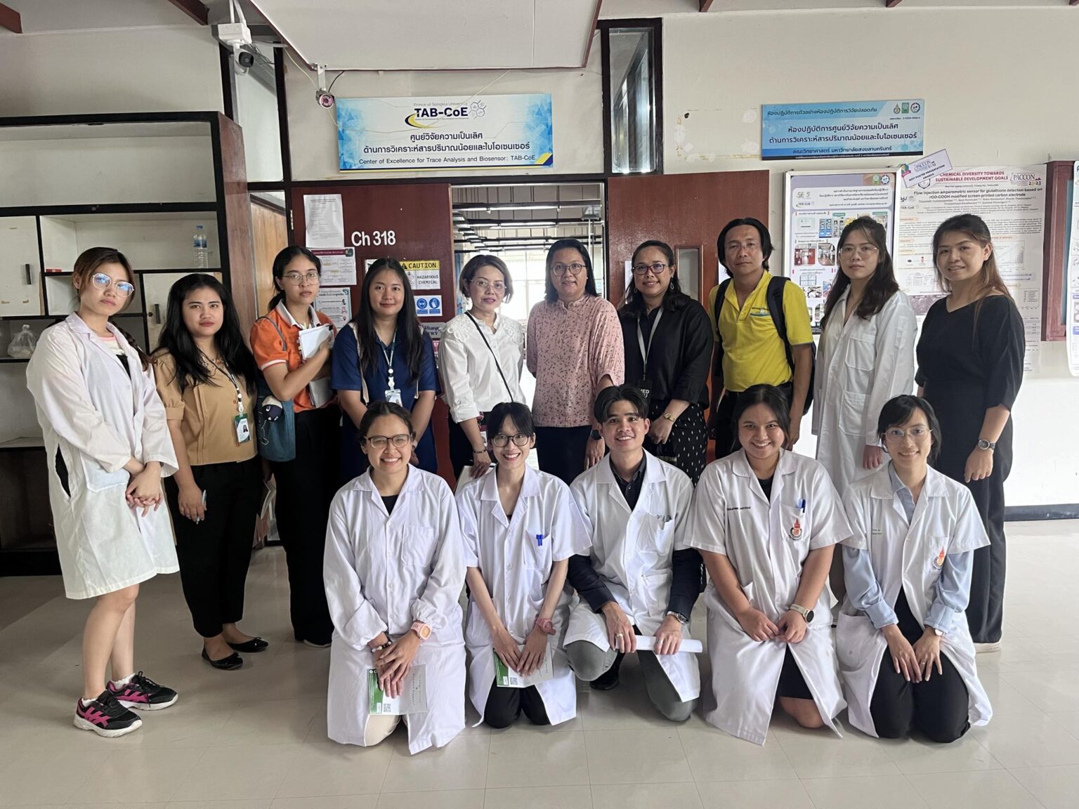 Staffs from Biological Activity Testing Center visited TAB-CoE ...